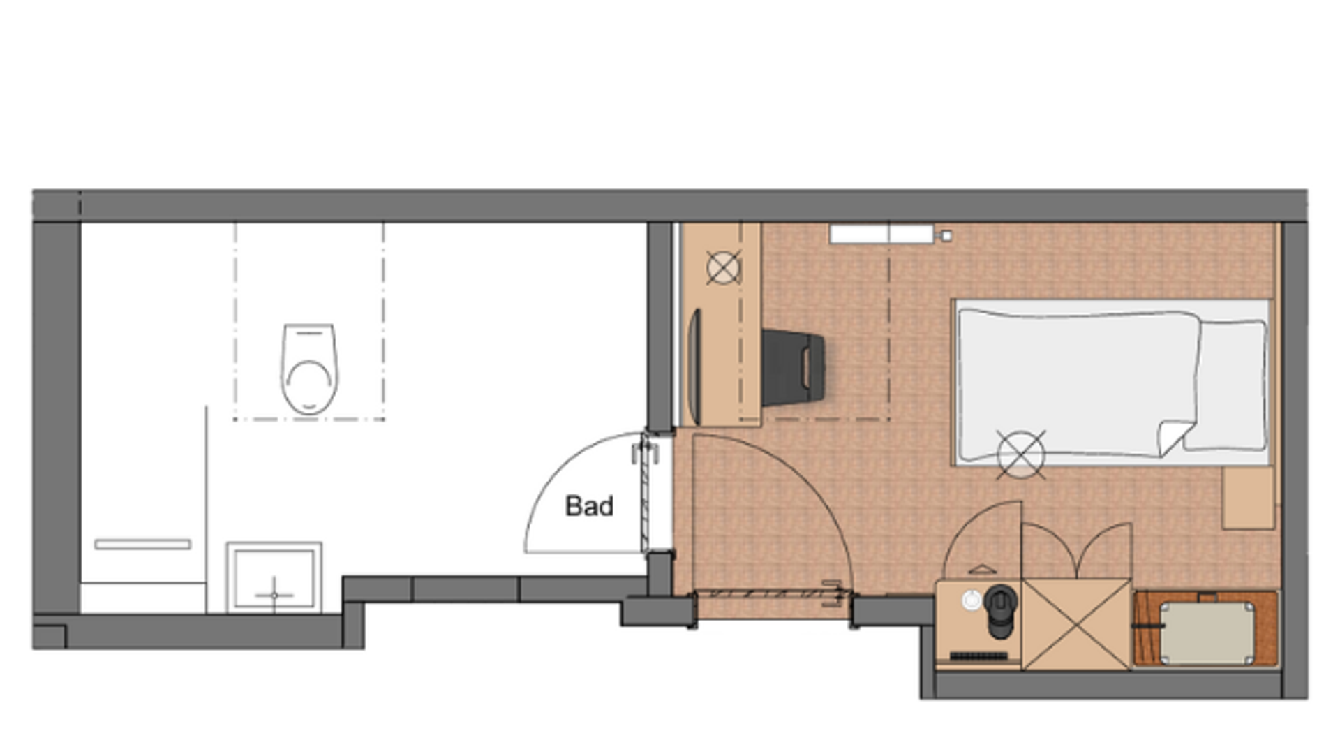 Comfort Einzelzimmer Schwarzwald - Weinhotel Pfeffer & Salz